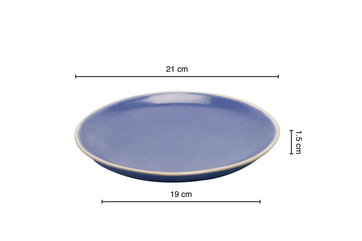 8 Inch Round Plate-Set of 4 – CLAY AESTHETICS